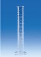 Graduated Cylinder, SAN, molded graduations, 250mL, pack 6