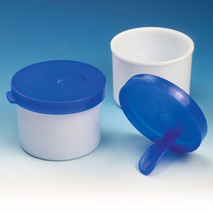 Container, Fecal, 30mL, Attached Screw Cap with Spoon, PP, Conical ...